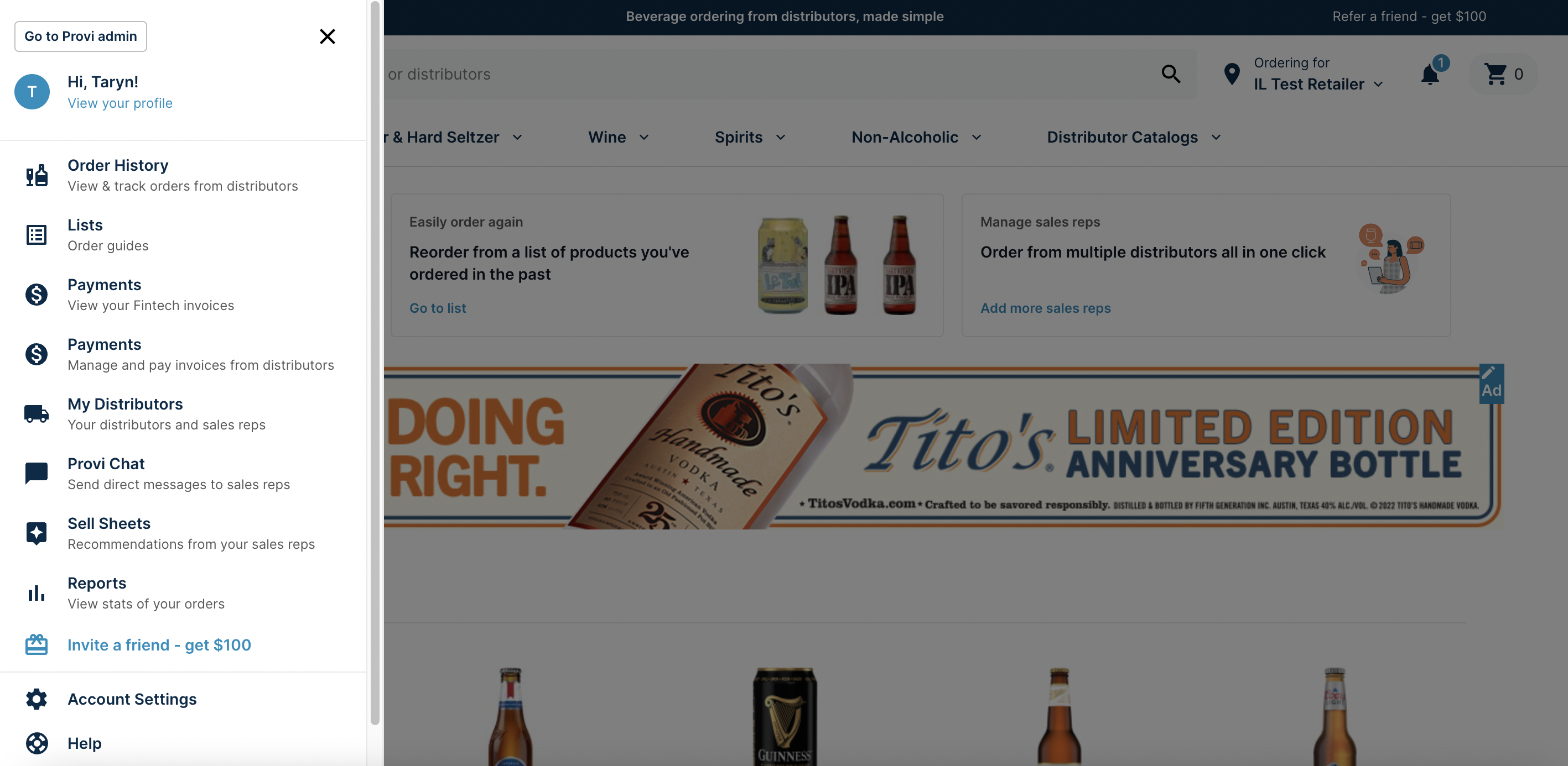 How can I see my order history?